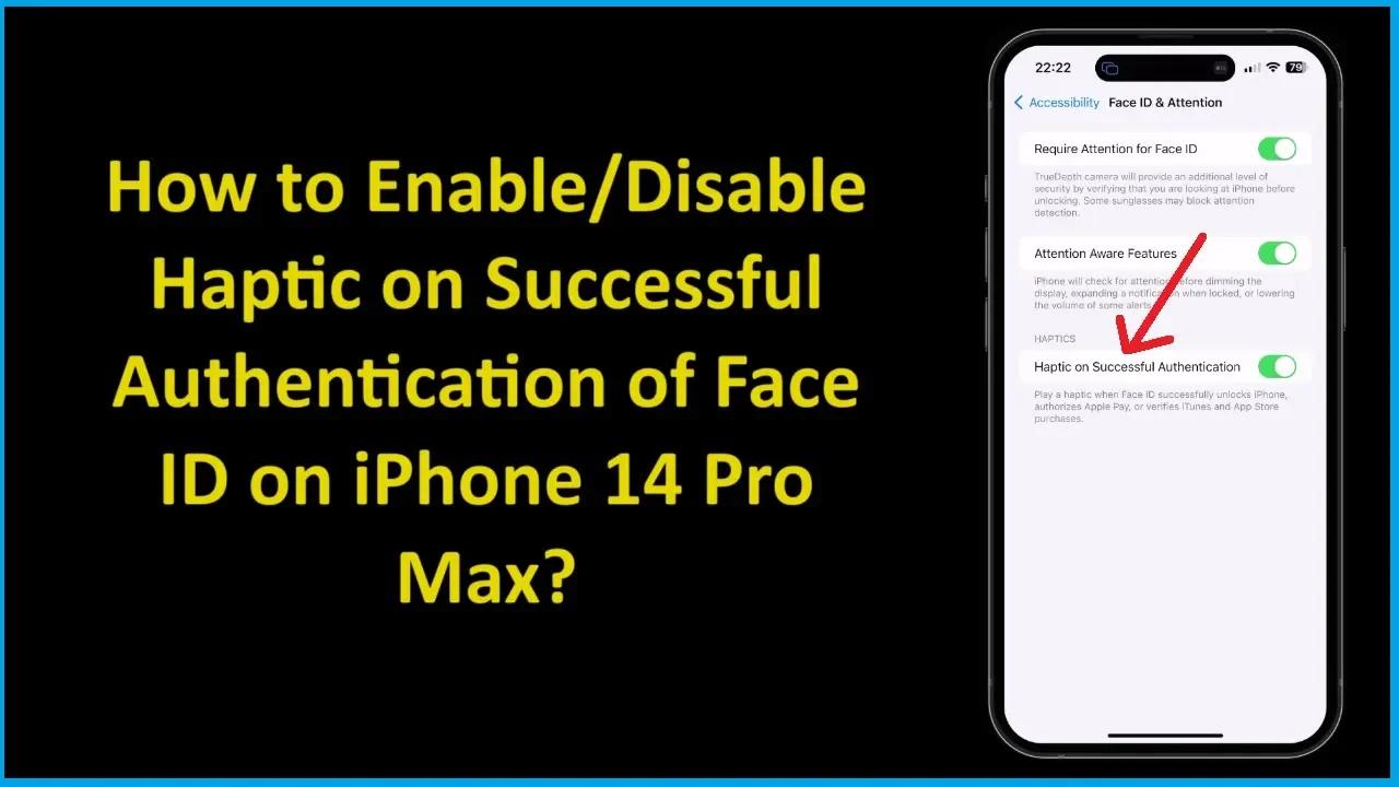 How to Enable/Disable Haptic on Successful Authentication of Face ID on ... How to Enable/Disable Haptic on Successful Authentication of Face ID on ...