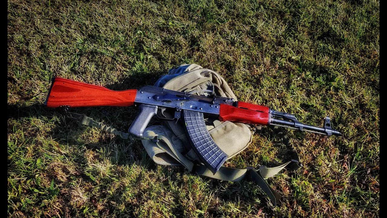 Range review of the Riley Defense AK 47 with red laminate stock: The ...