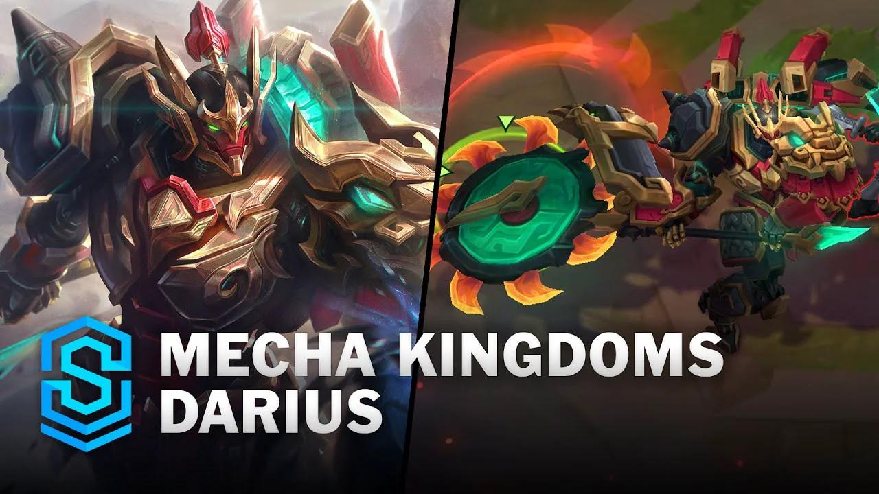 Mecha Kingdoms Darius Skin Spotlight - Pre-Release - PBE Preview ...