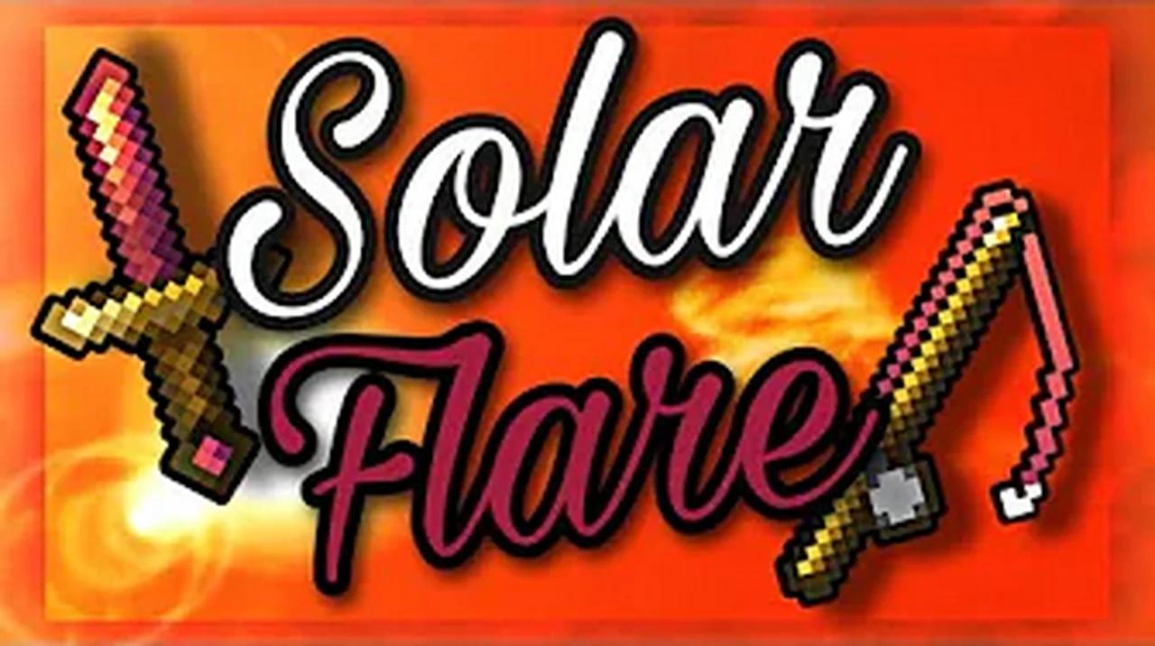 Solar Flare 32x (with NETHERITE) - MCPE PvP Texture Pack
