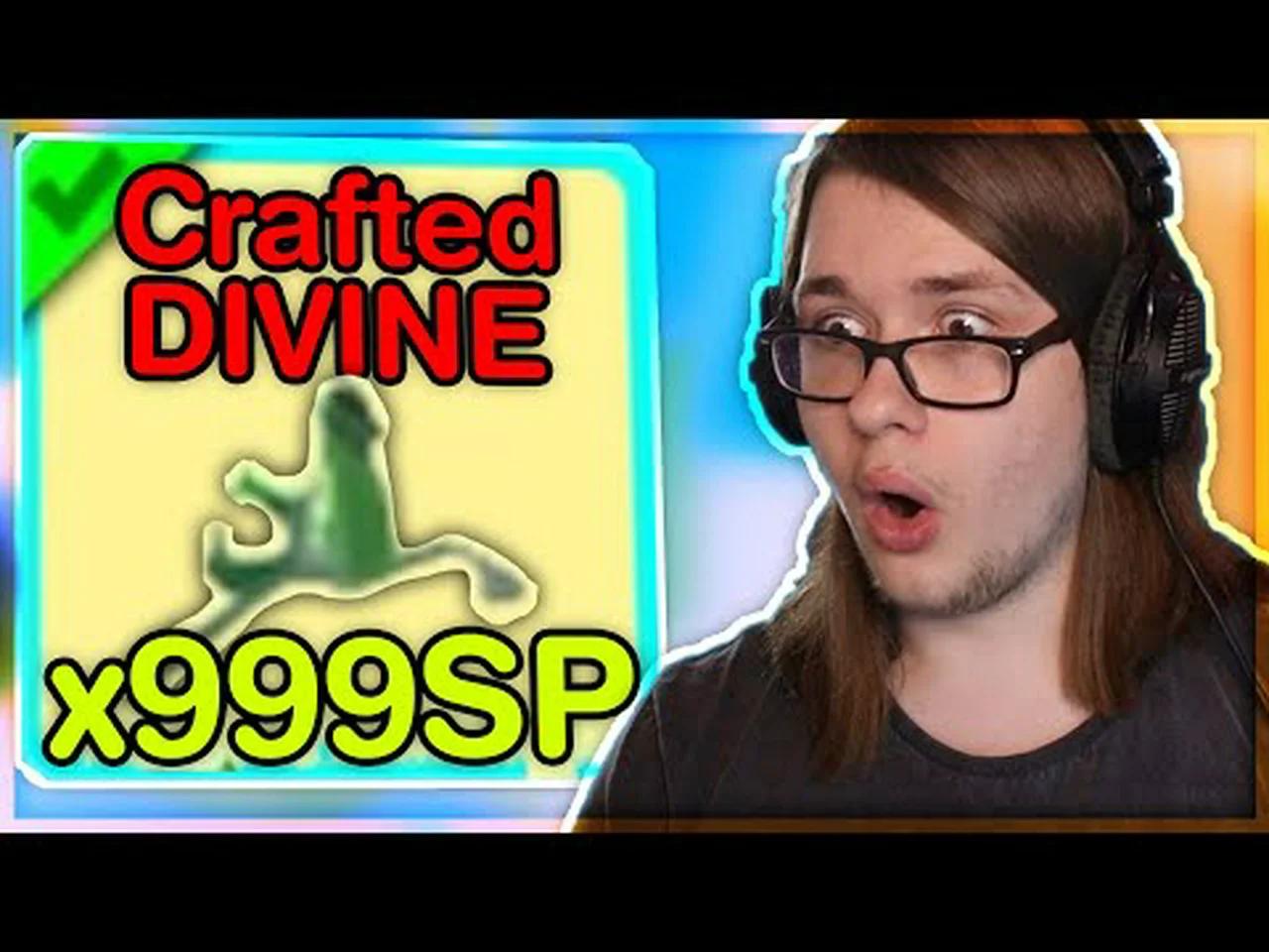 GOLDEN CRAFTED DIVINE HATCHEN Im Clicker Simulator! - Roblox Mit @Paulino