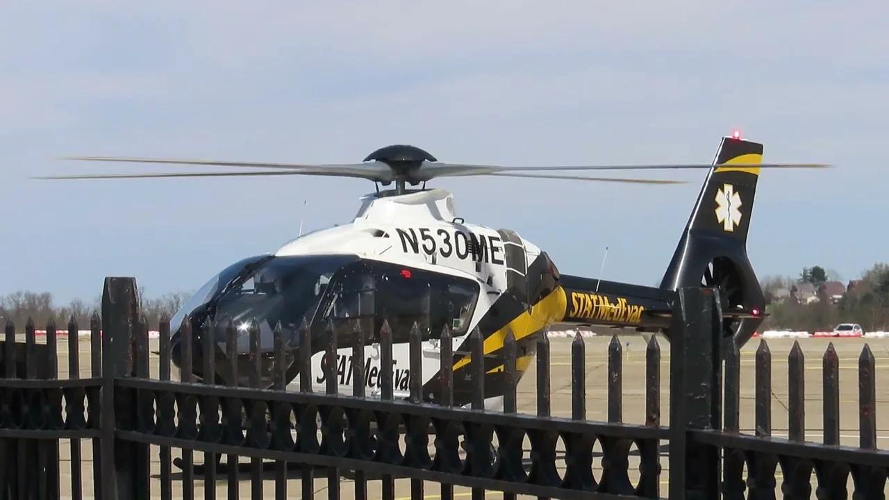 N530ME - STAT MedEvac 2 Taking Off