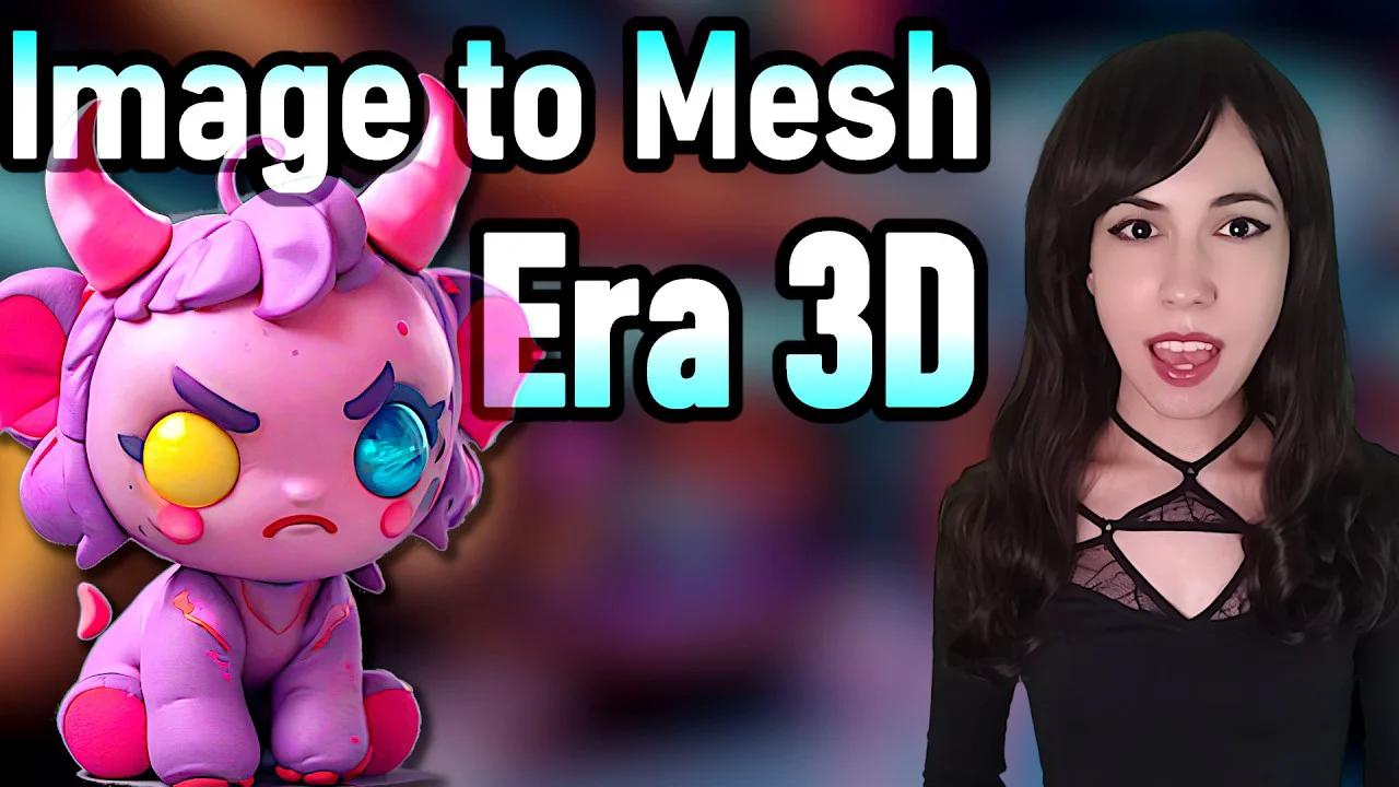 Transform Images into 3D Models with Era3D - Quick Guide on Colab & Kaggle
