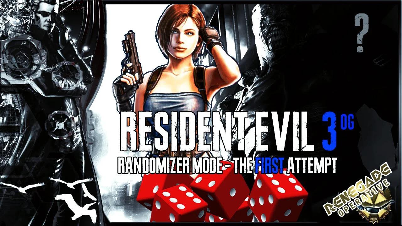 Renegade Plays - Resident Evil 3 OG | Randomizer Mode: The First Attempt (Spooktober Livestream) 🎲