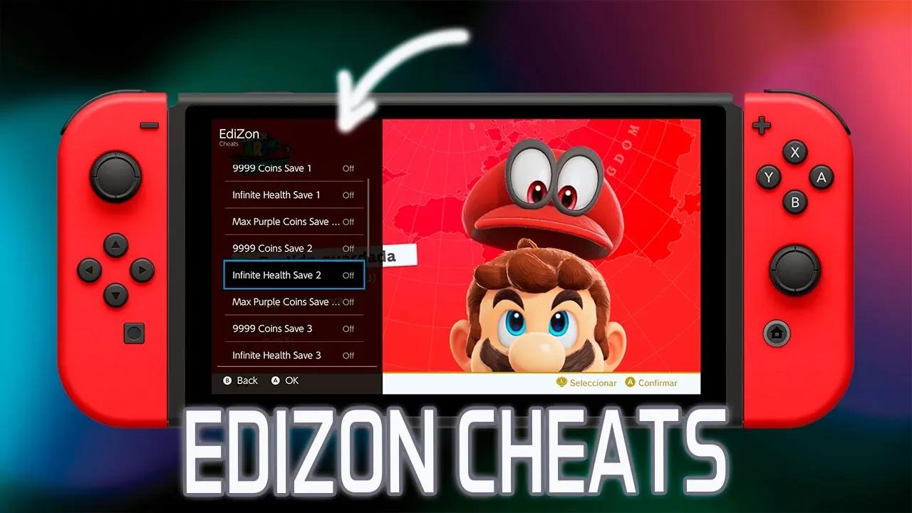 Miles de TRUCOS para juegos de Nintendo Switch con Edizon