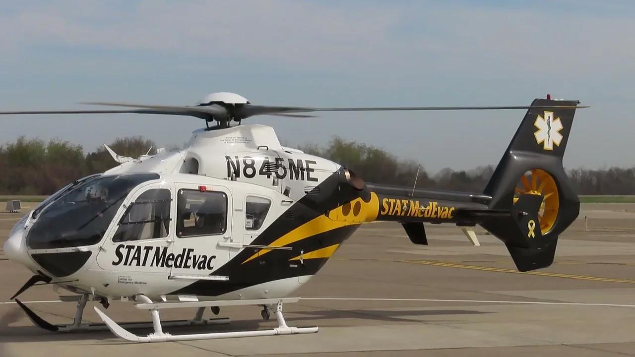 N845ME - STAT MedEvac 15 Landing