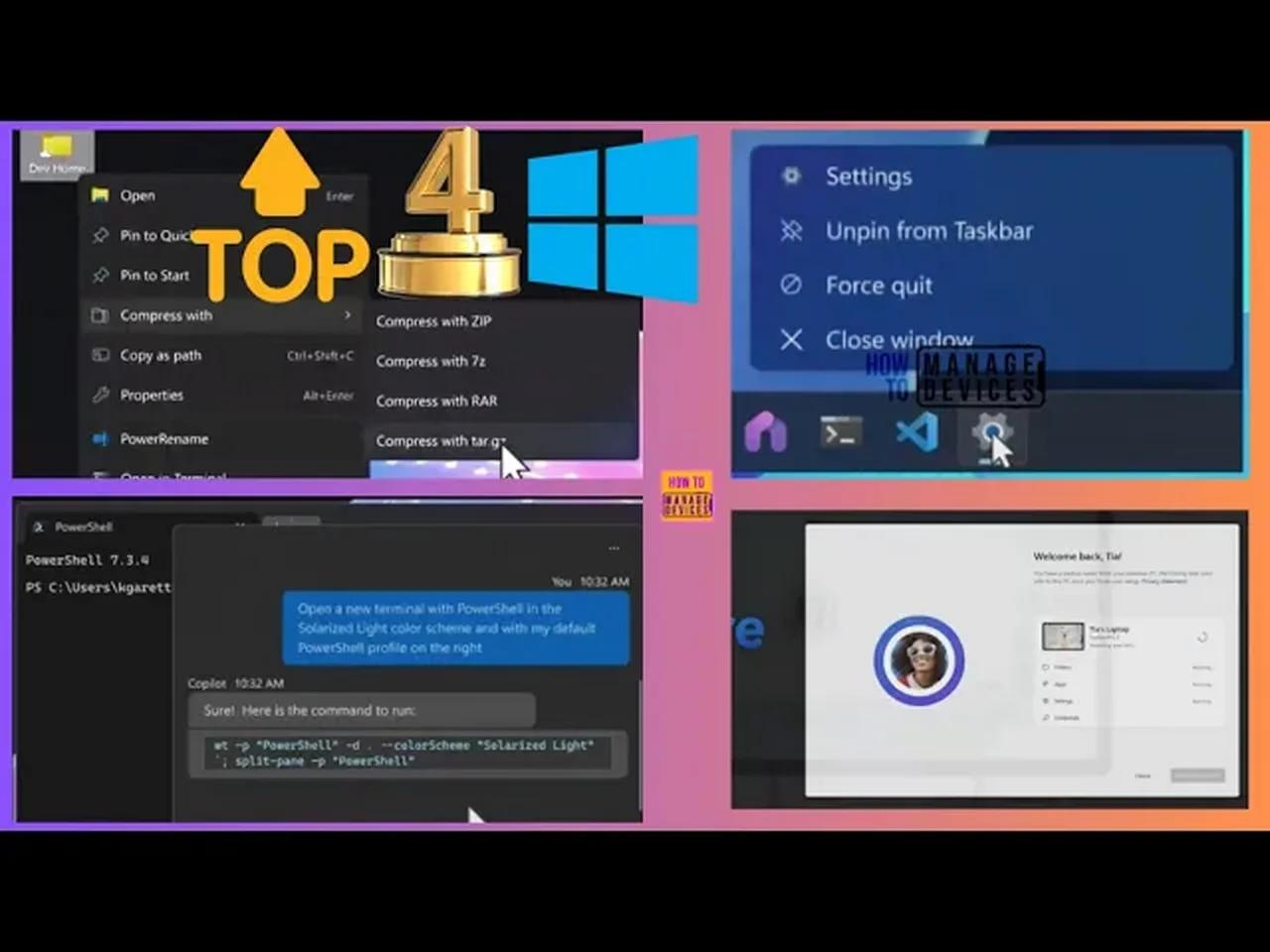 Top 4 Features Coming to Windows 11