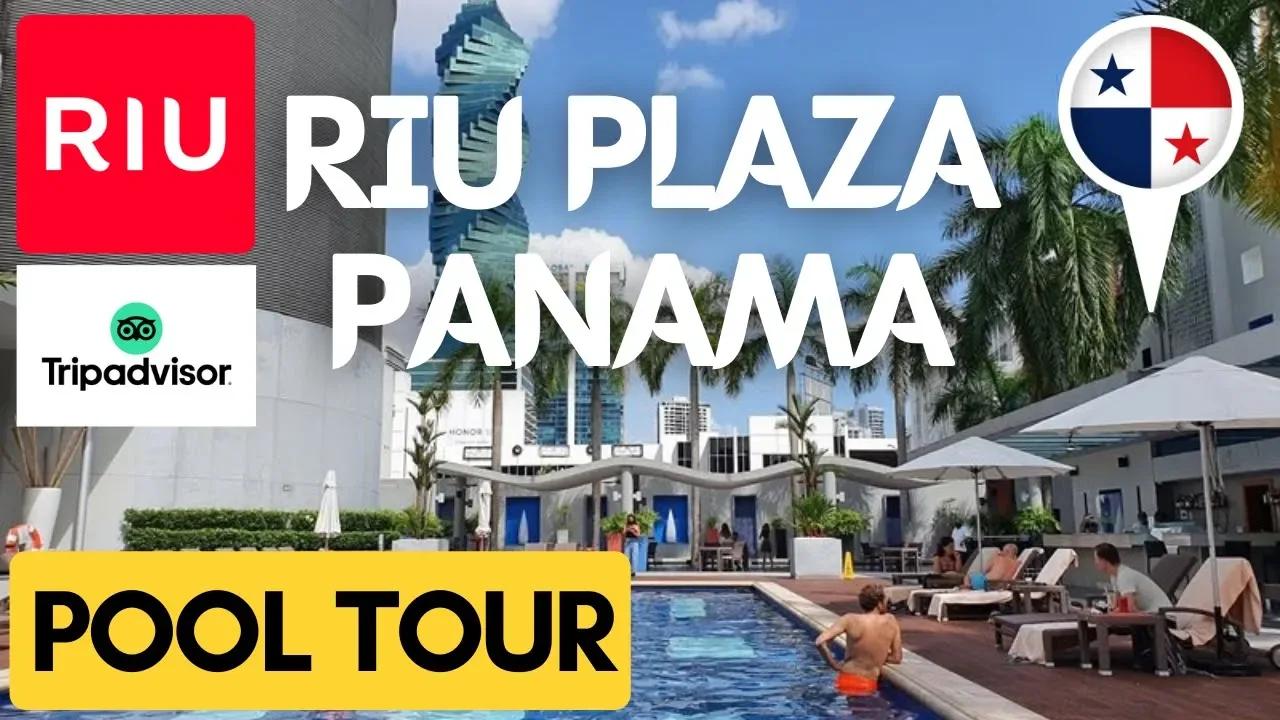 Hotel RIU PLAZA Panama POOL TOUR 🇵🇦