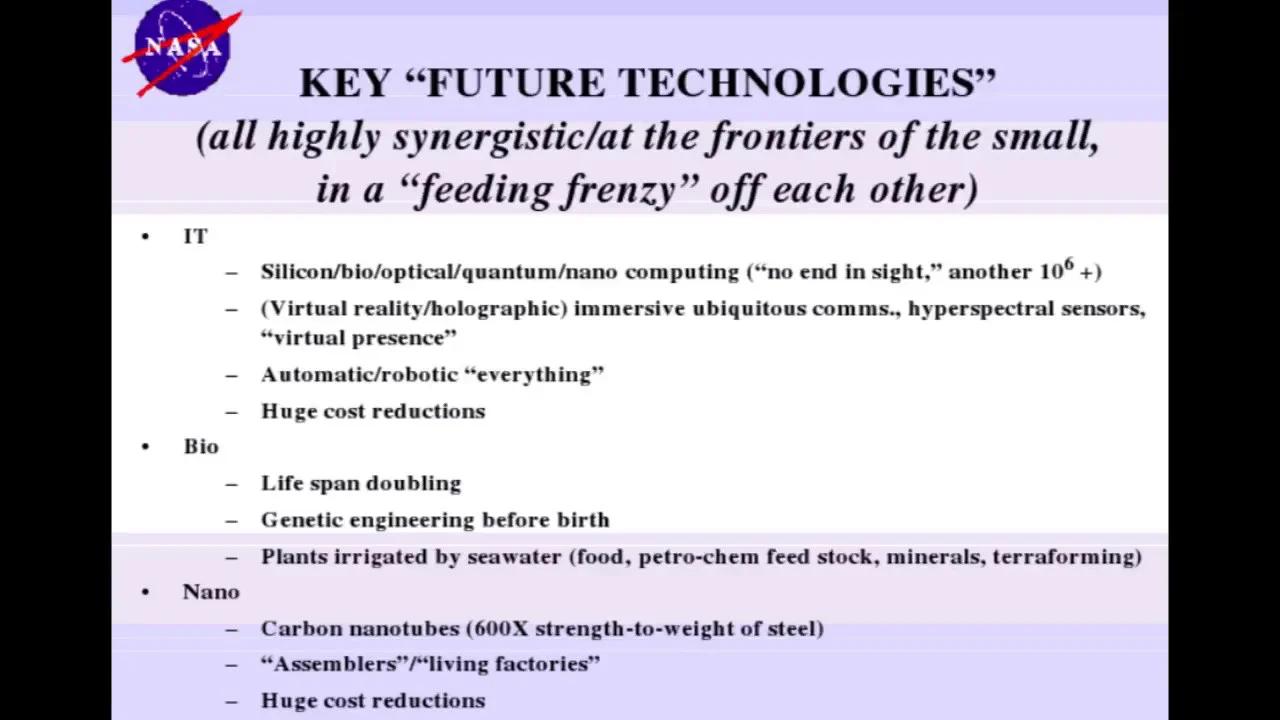 The NASA War Document