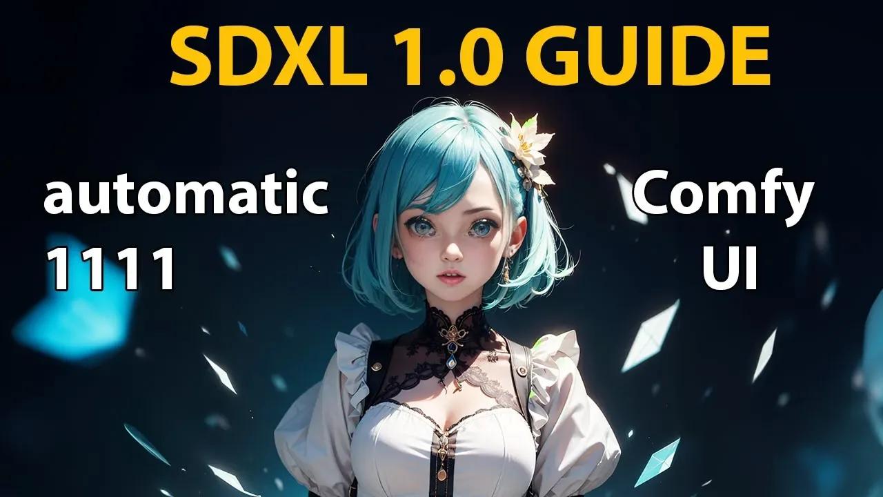 SDXL 1.0 BEGGINER FRIENDLY GUIDE | automatic 111 | Comfy UI