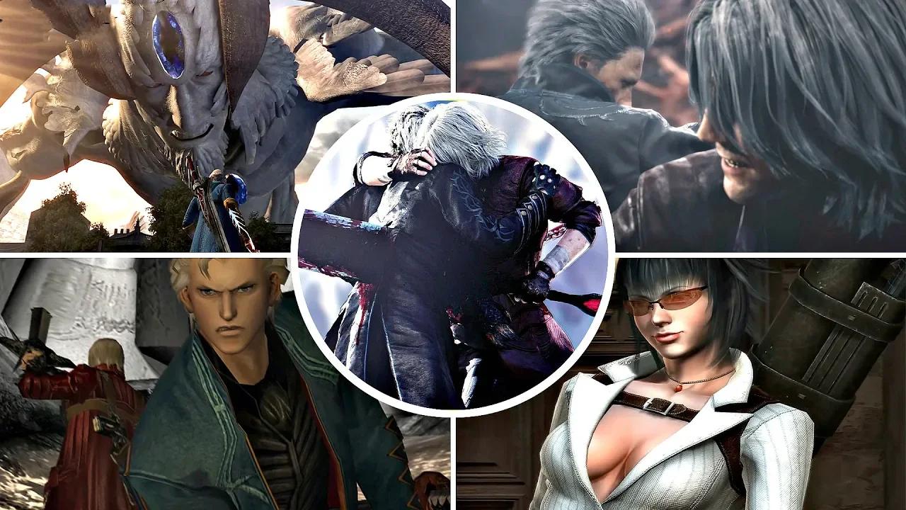 Evolution of Final Boss Fights / Bosses & Endings In Devil May Cry (4K ...