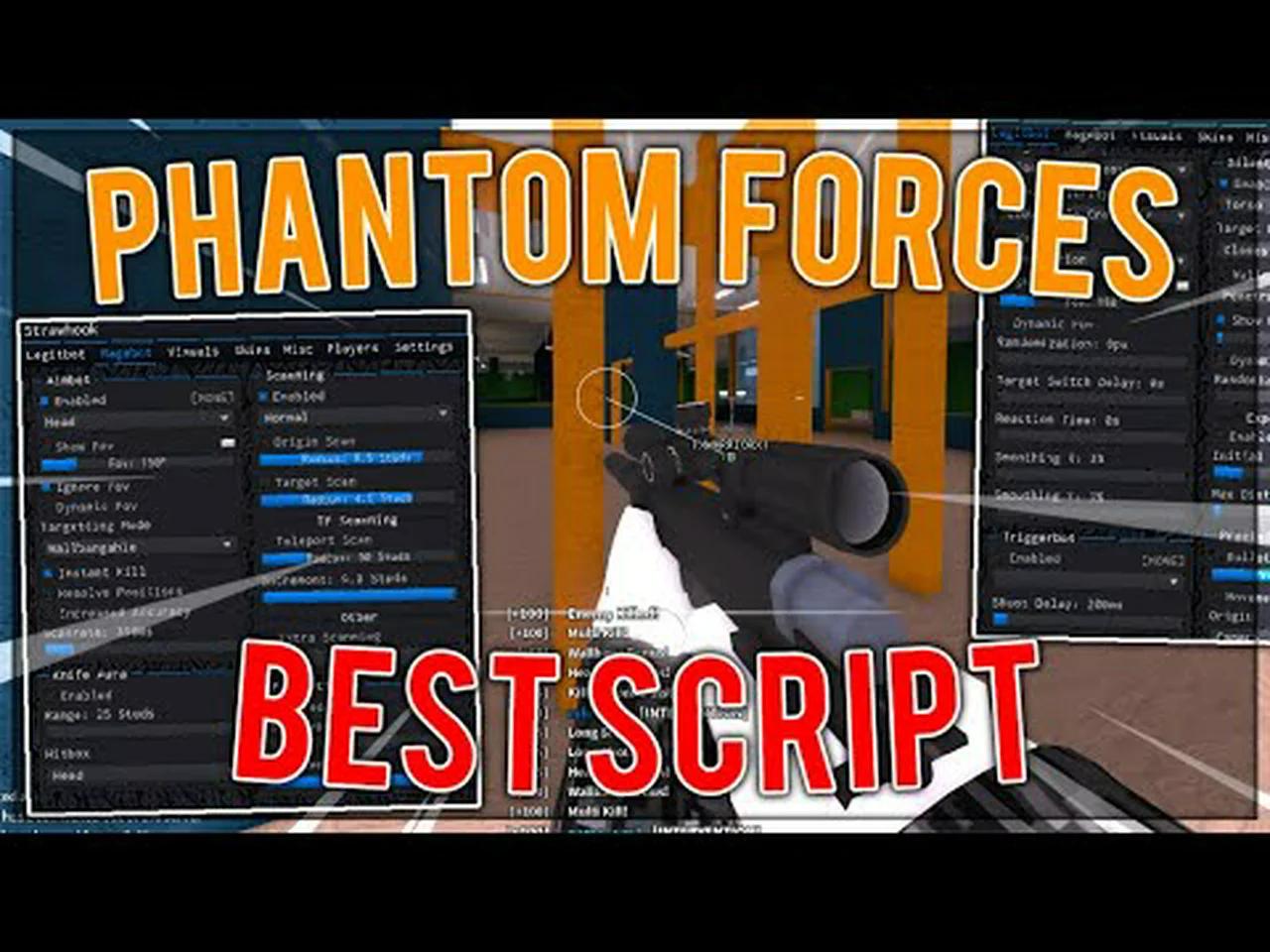 Phantom Forces 2022 *PASTEBIN* Script Hack GUI