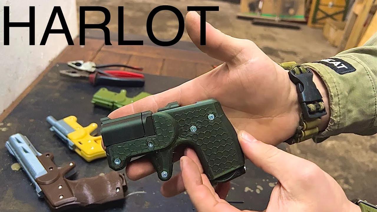 Harlot 22lr - assembly, setup - 3d printed