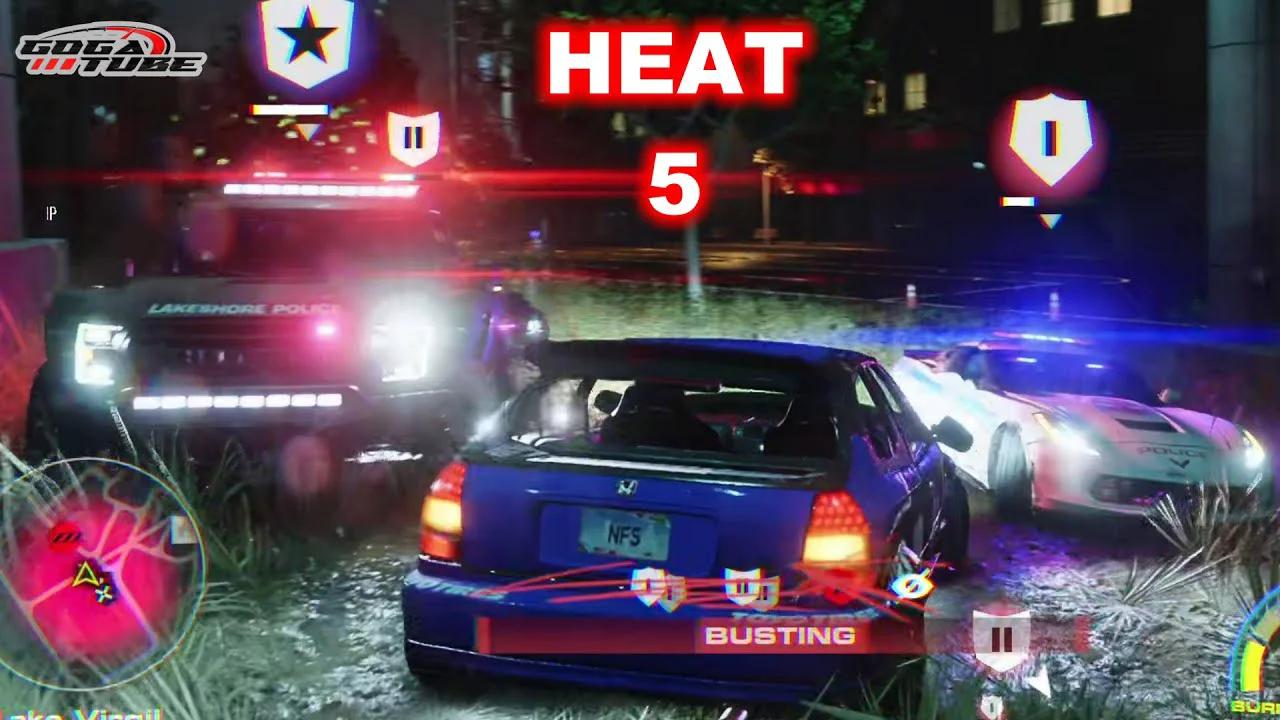 Top Level Heat 5 Intense Chase - NFS UNBOUND Gameplay