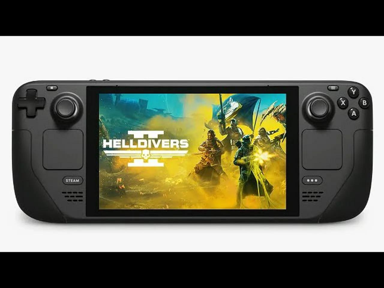 Helldivers 2 On The Steam Deck