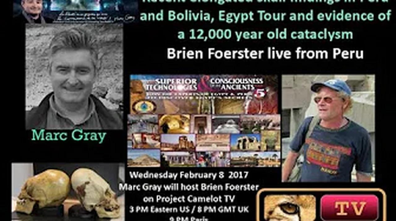 Brien Foerster recent Elongated Skull findings and Egypt Tour 2017