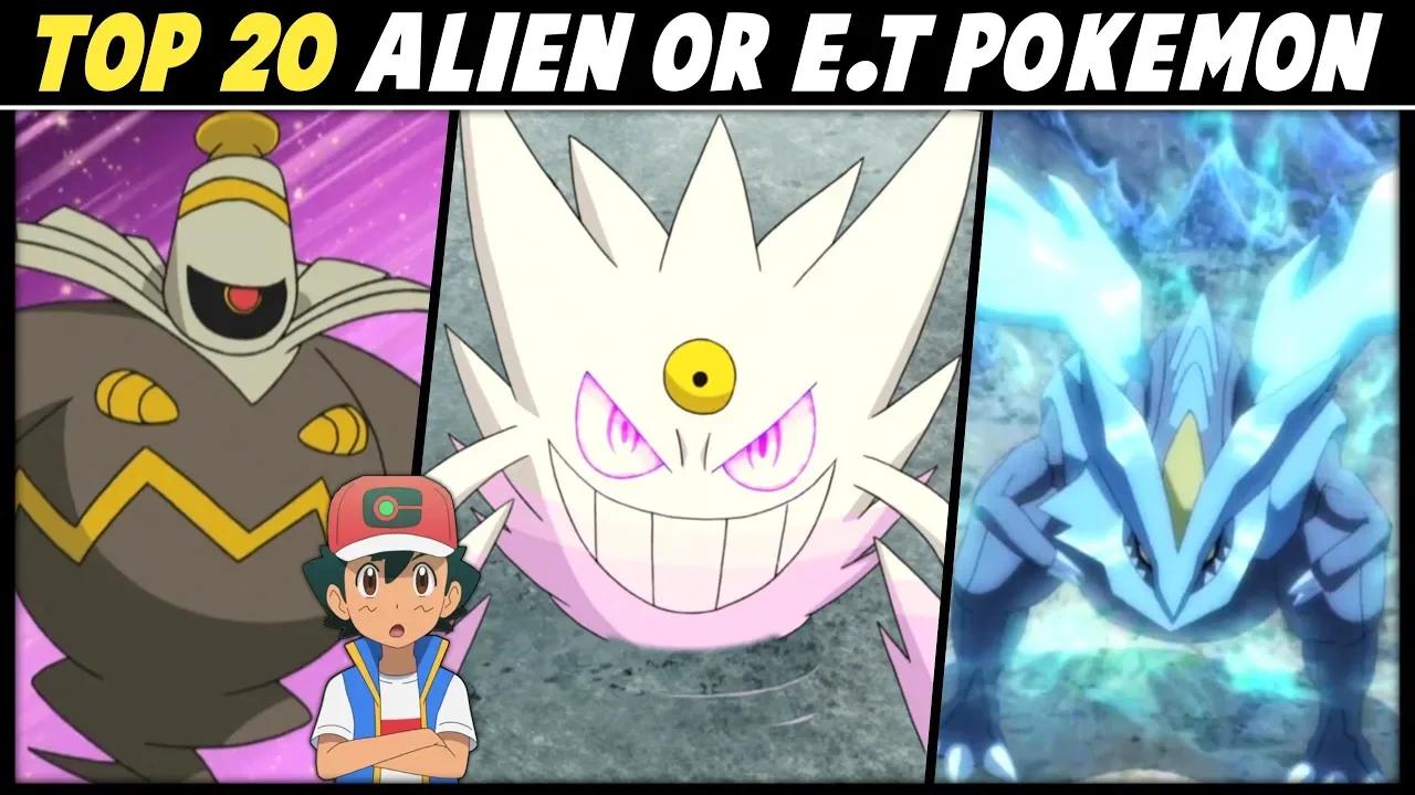 Top 20 Alien Pokemon | 20 Extraterrestrial Pokemon in Hindi | Pokemon ...