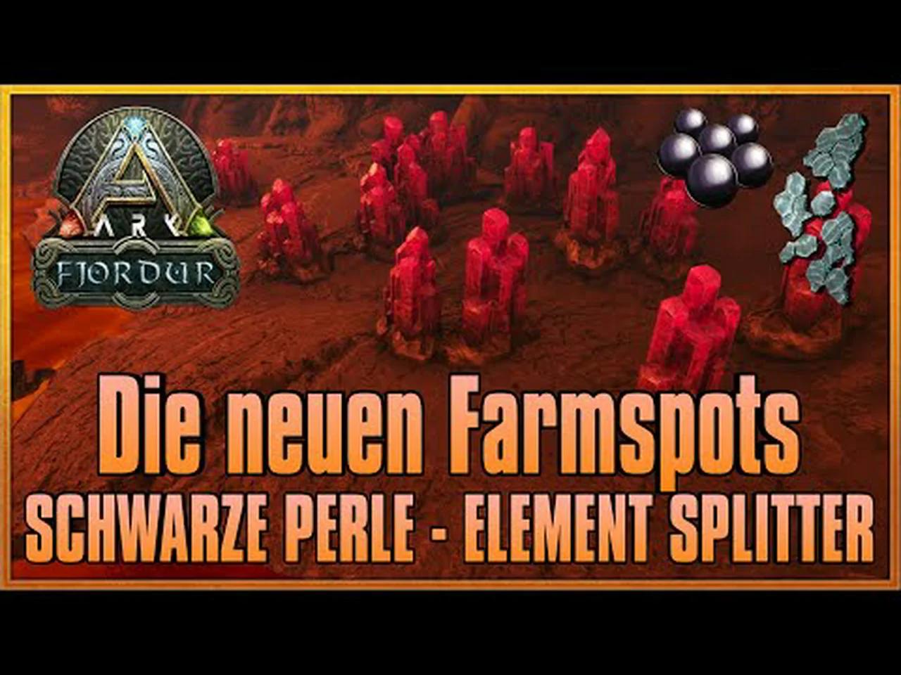 ARK: FJORDUR ★ Die neuen Farm Spots für Element Splitter & Schwarze Perle | #Doctendo