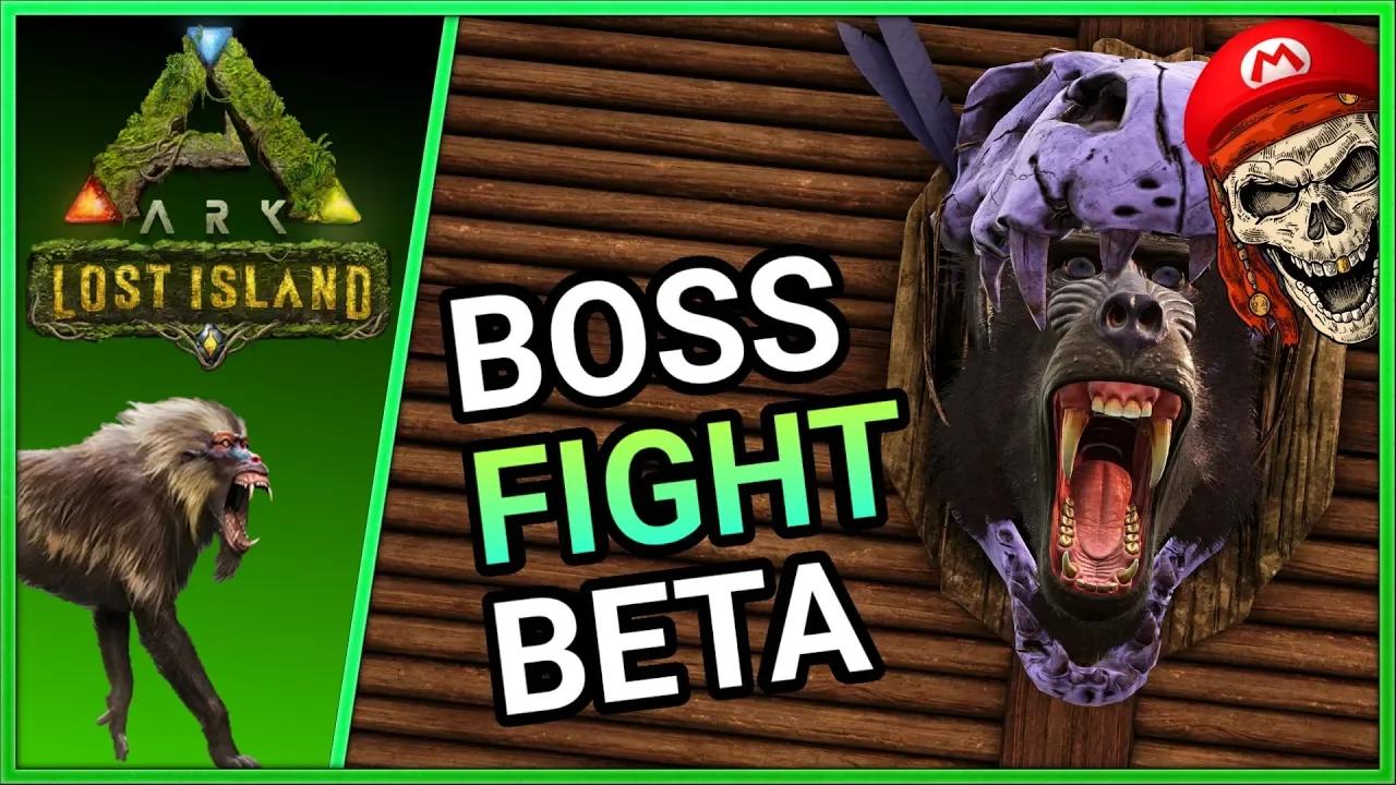 ARK: Lost Island 🐲 [100] Mantis VS Dinopithecus King | Bossfight Beta ...