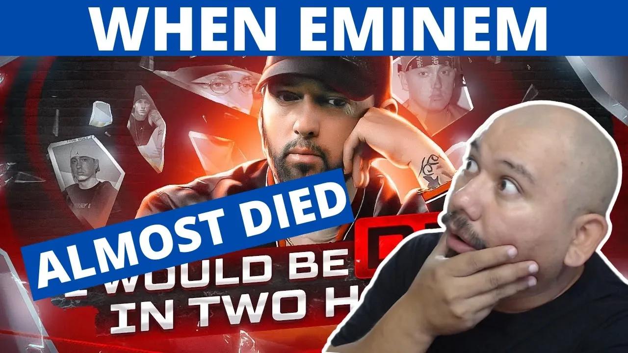 When EMINEM Almost DIED (The Horrible Story) Music Vibe Reaction ...