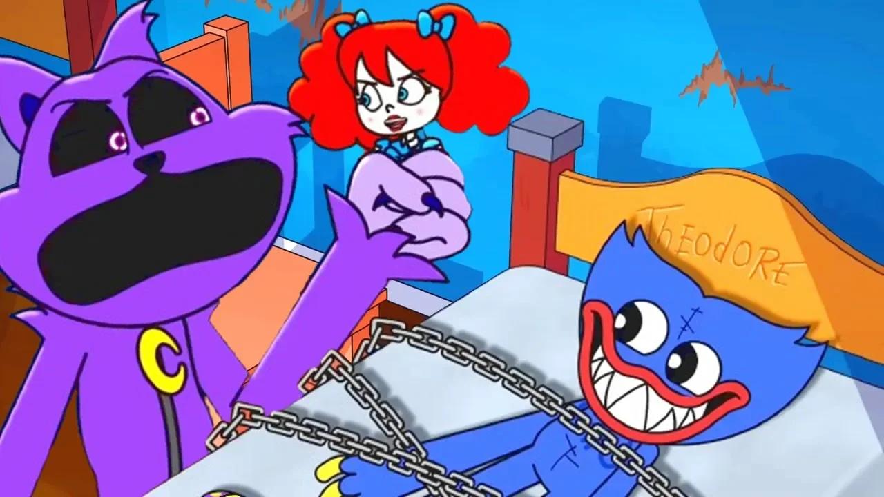 Catnap's Creepy Origin Story! Poppy Playtime Chapter 3 Animation by ...