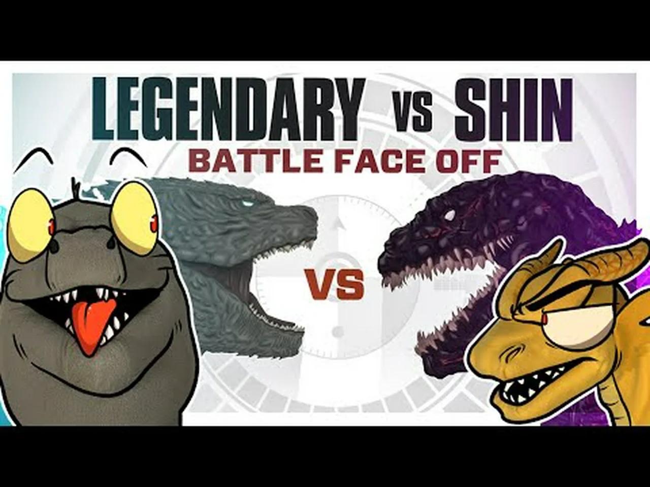 Godzilla Reacts To Legendary Godzilla vs Shin Godzilla | BATTLE FACE ...