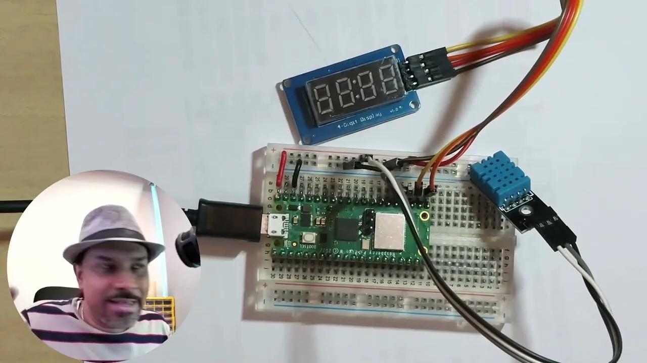 Interfacing Dht11 Temperature Sensor To Raspberrypi Pico And Displaying