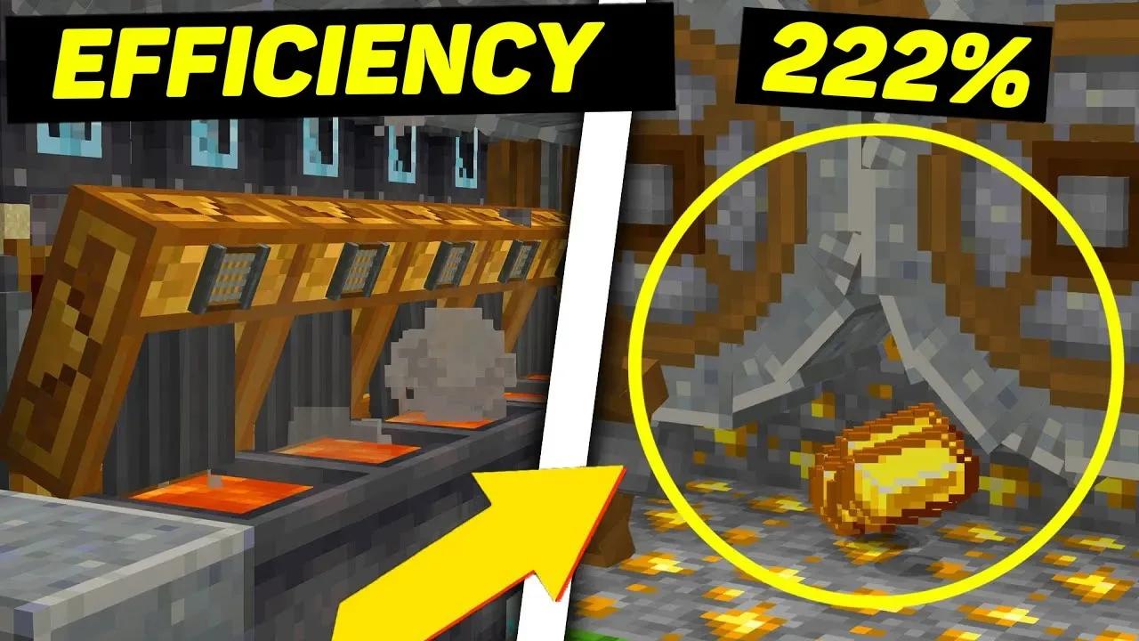 Create mod. Gold Farm 1.16.5-1.18.2 (minecraft java edition)