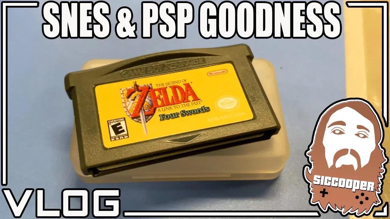 Awesome SNES Trade In + PSP RPG Collection Unboxing! | SicCooper