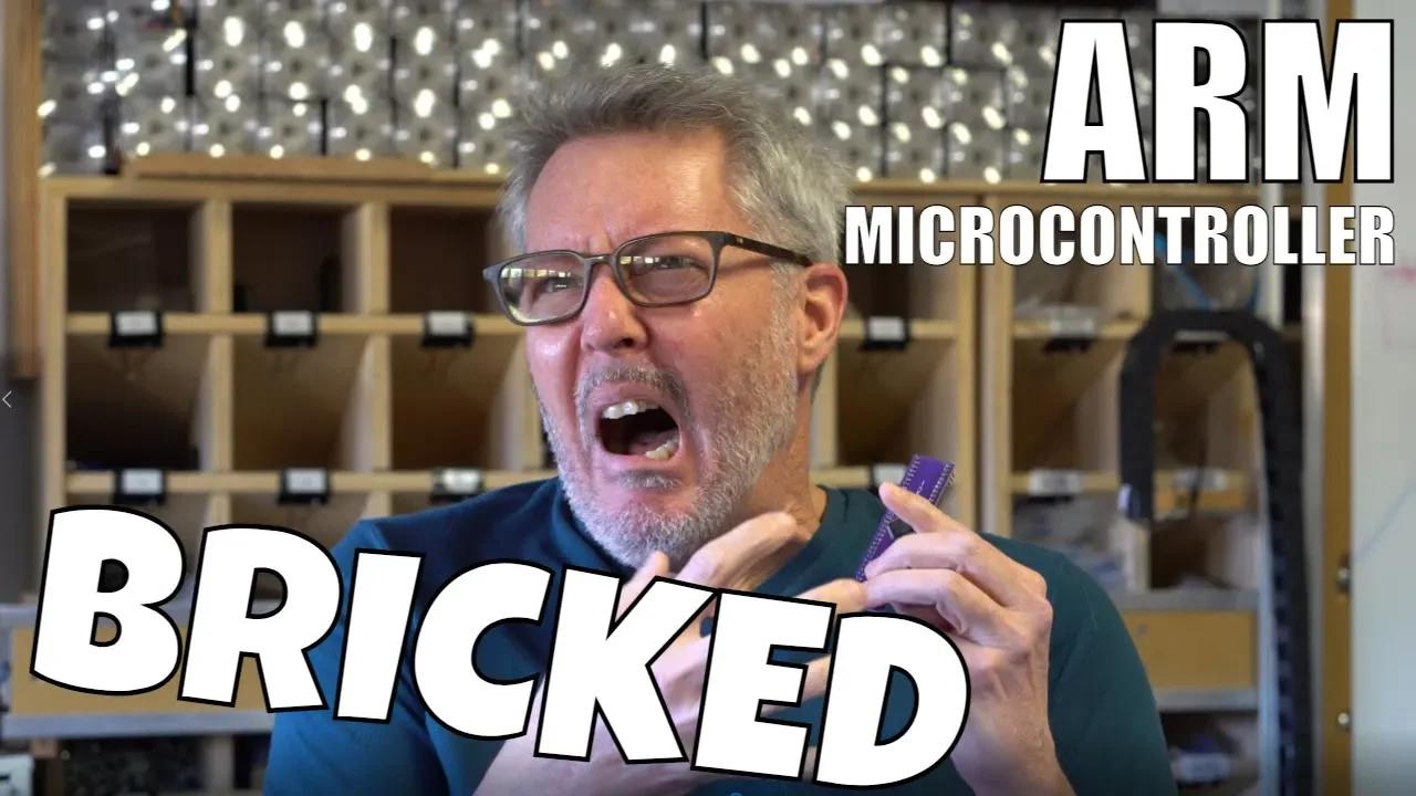 ARM Microcontroller Tutorial #6 - 😬 I ** BRICKED ** My ARM Microcontroller (how to fix)