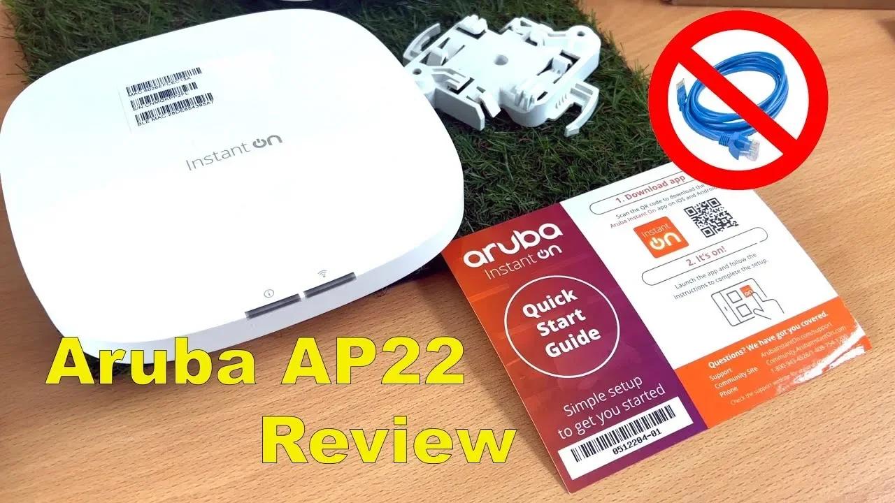 Aruba Instant On AP22 WiFi 6 Router Review: No more wires!