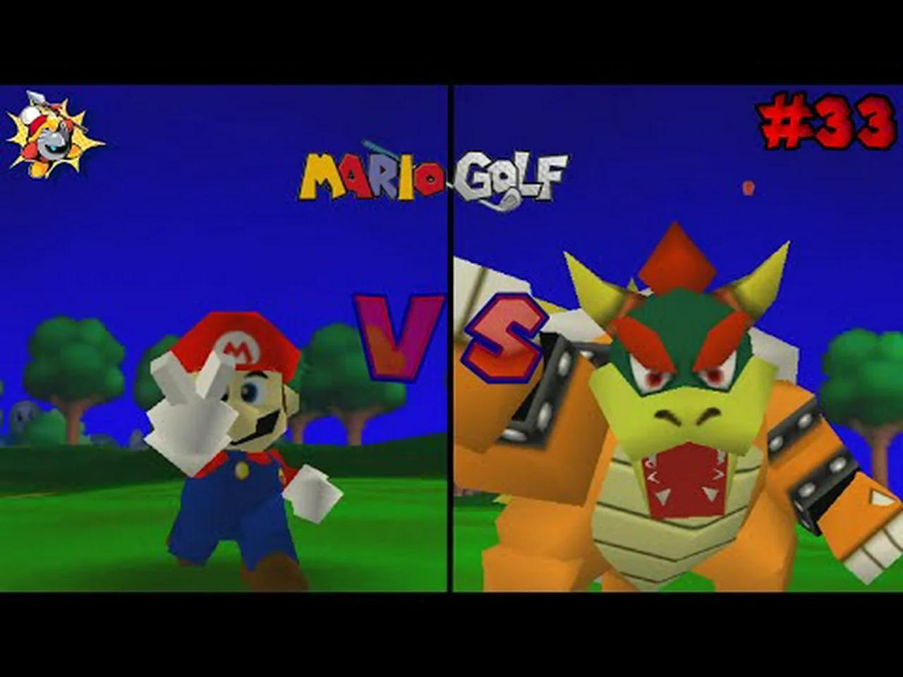 Mario Golf 33 - Finale Under the Stars (vs. Bowser, Toad Highlands ...