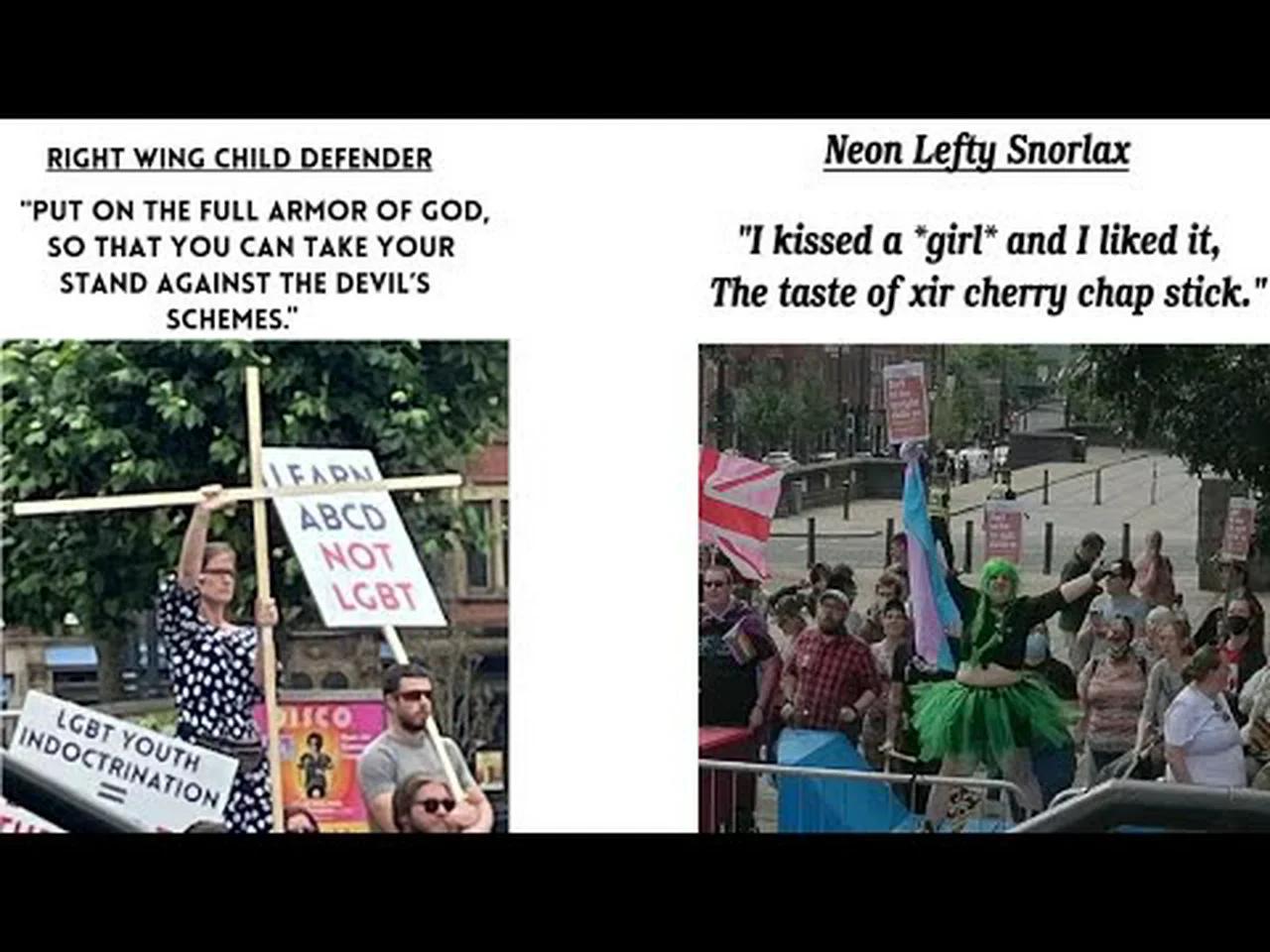 Outside Drag Queen Story Hour - Part 2