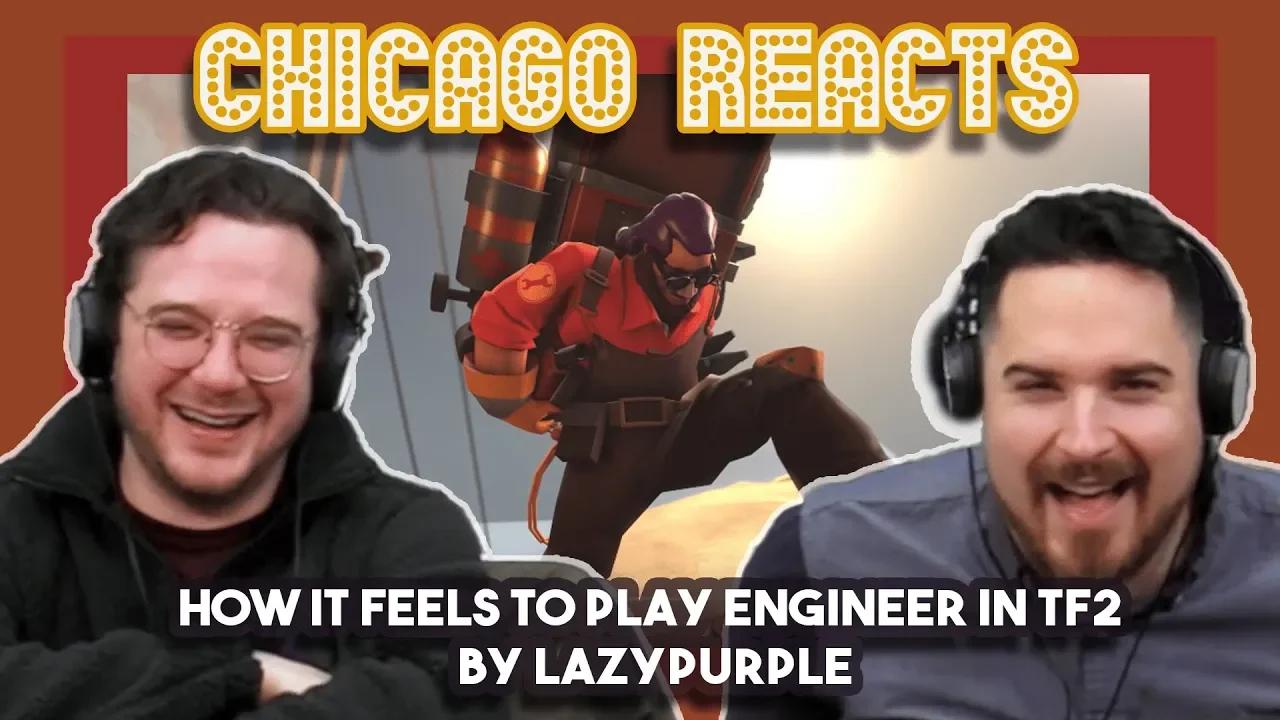 How it FEELS to Play Engineer in TF2 by LazyPurple | Actors React