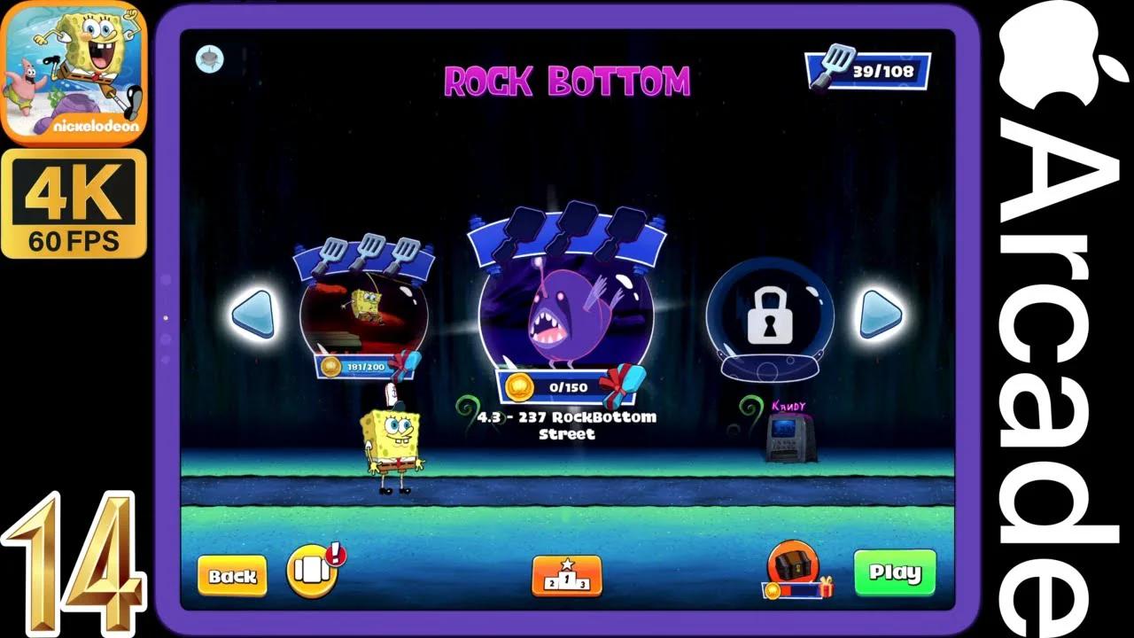 SpongeBob: Patty Pursuit - Rock Bottom - 4.2 - Advanced Darkness [4K60FPS]