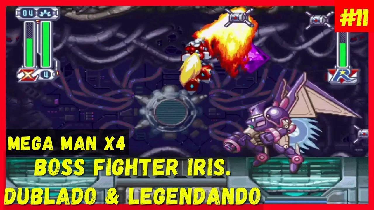 Mega Man X4 Dublado & Leg Iris Com Zero PT#11