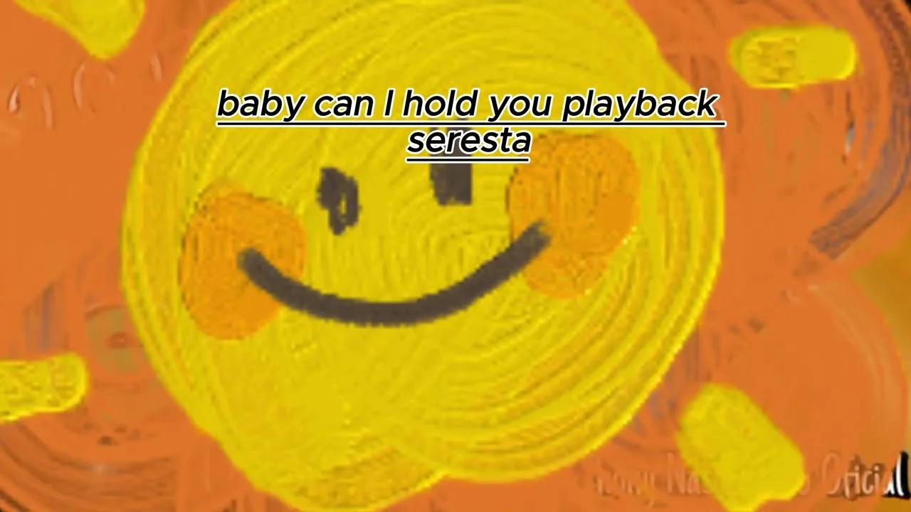 baby can l hold you playback com letra