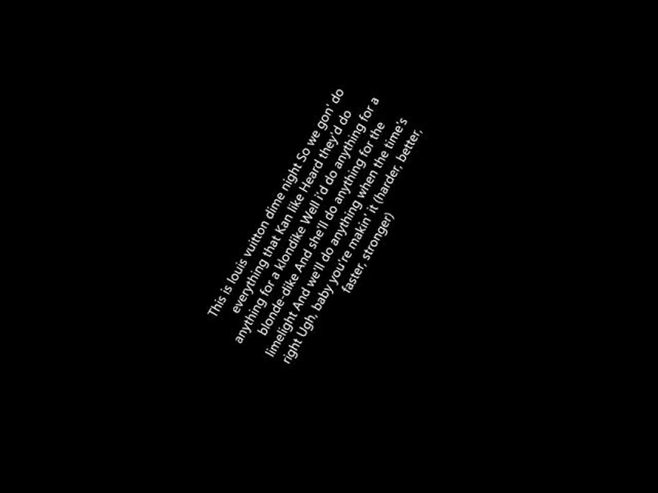 Kanye West Stronger [Lyrics]