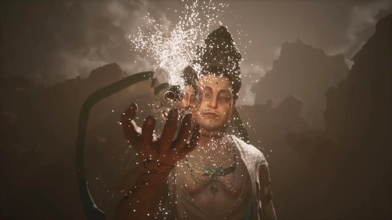 Black Myth: Wukong - Destined One Meets Bodhisattva Lingji | Cartoon ...