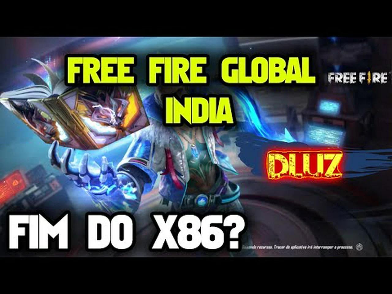 💥 SAIU! FREE FIRE GLOBAL INDIA ATUALZIADO E OTIMIZADO 1.90