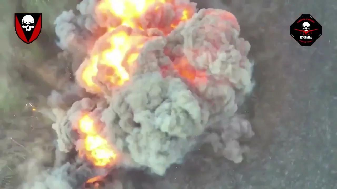 The Russian TOS 1A thermobaric rocket launcher was going to fire, but ...