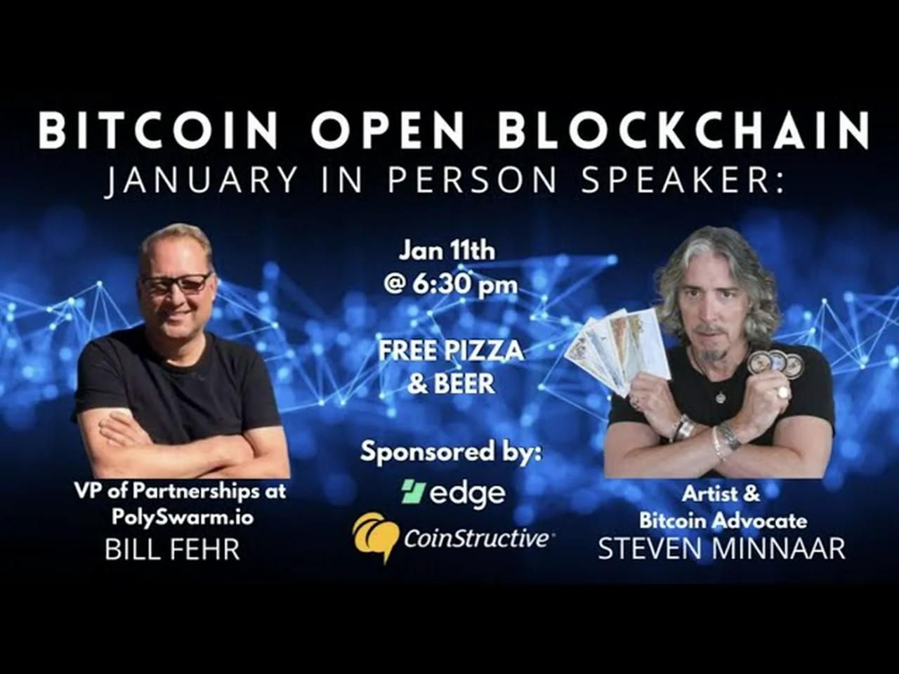 January In Person Speaker - Steven Minnaar & Bill Fehr - Hosted by Edge