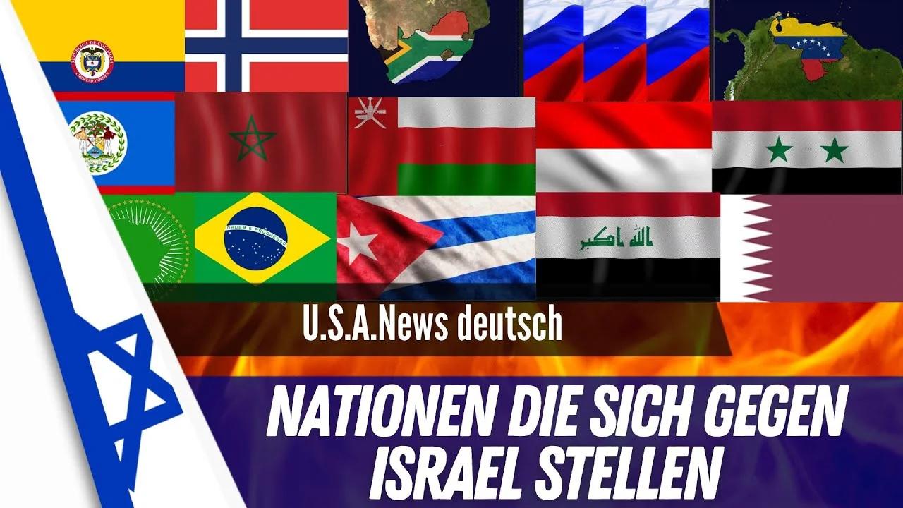 Nationen die sich gegen Israel stellen