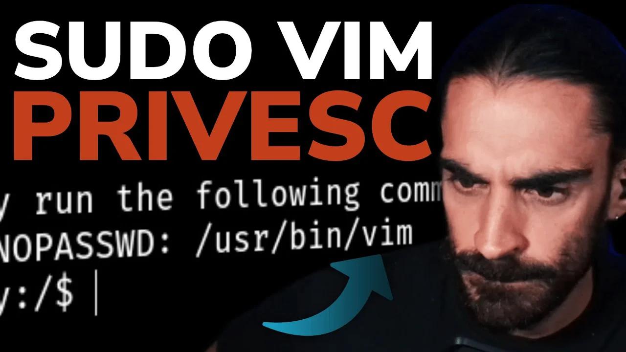 Cómo ESCALAR PRIVILEGIOS explotando permisos SUDO para el binario de VIM | Hacking ético