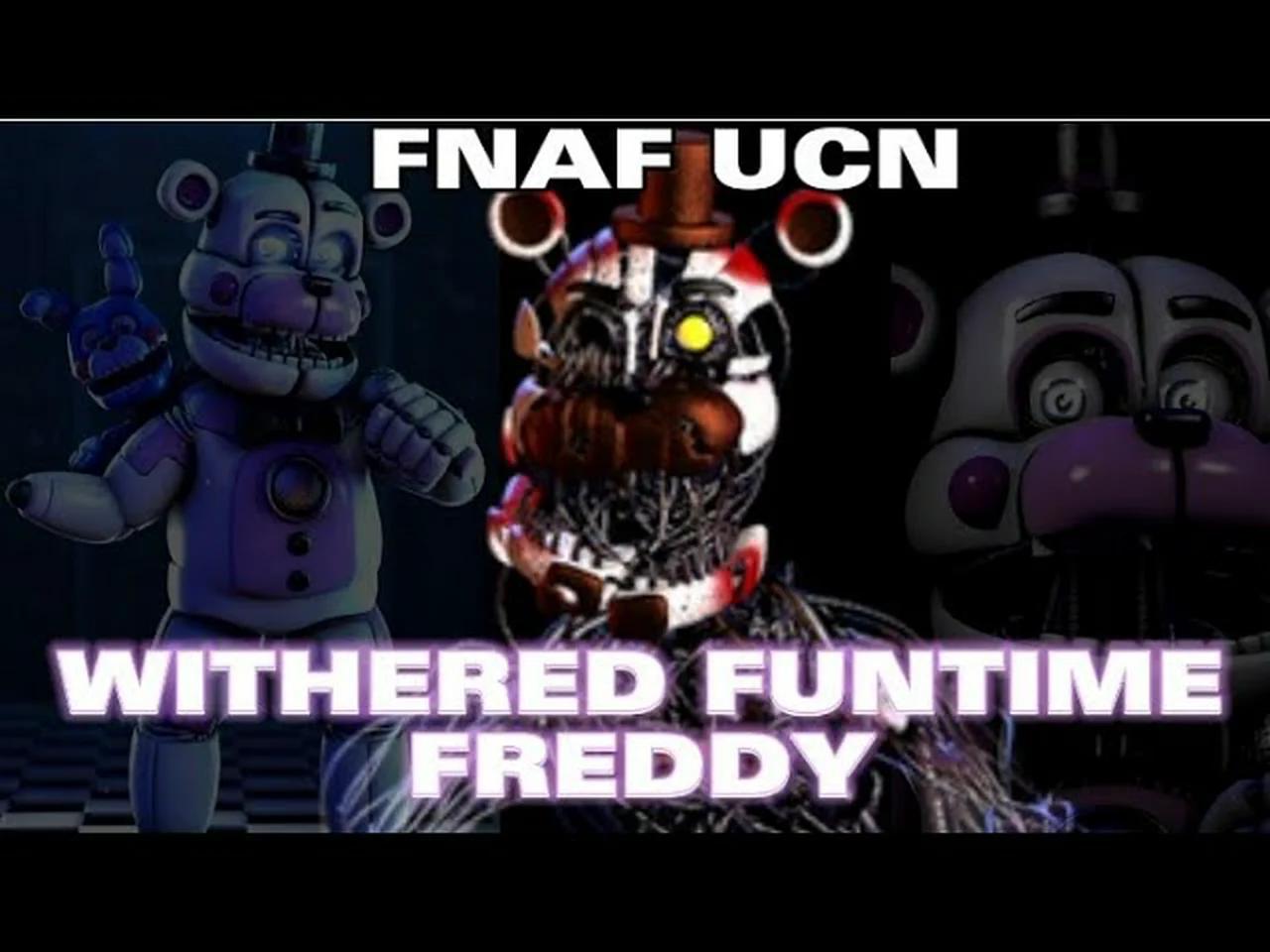 Withered Funtime Freddy Five Nights At Freddy S Ucn