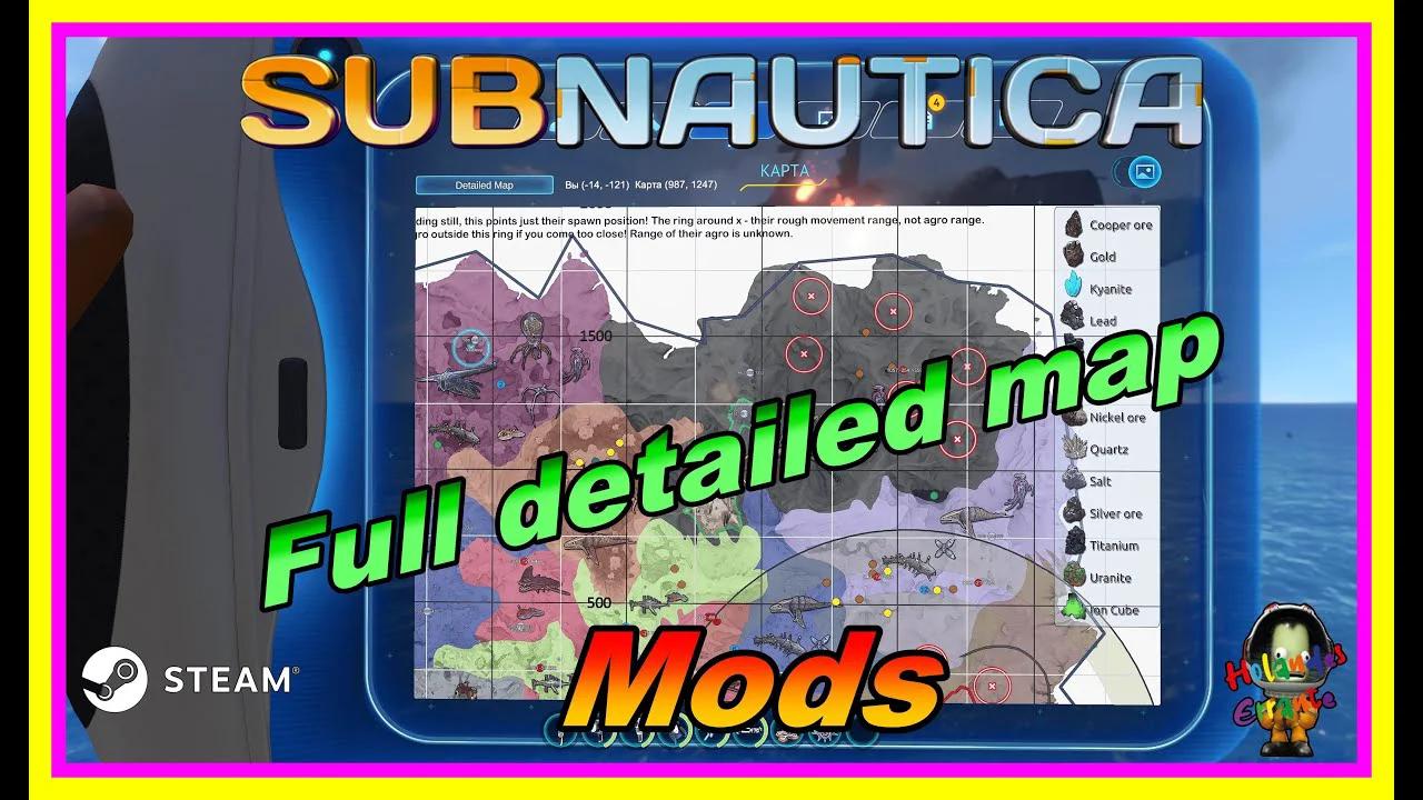 Full detailed map - Mod en Subnautica 2.0 🎮 - Tutorial
