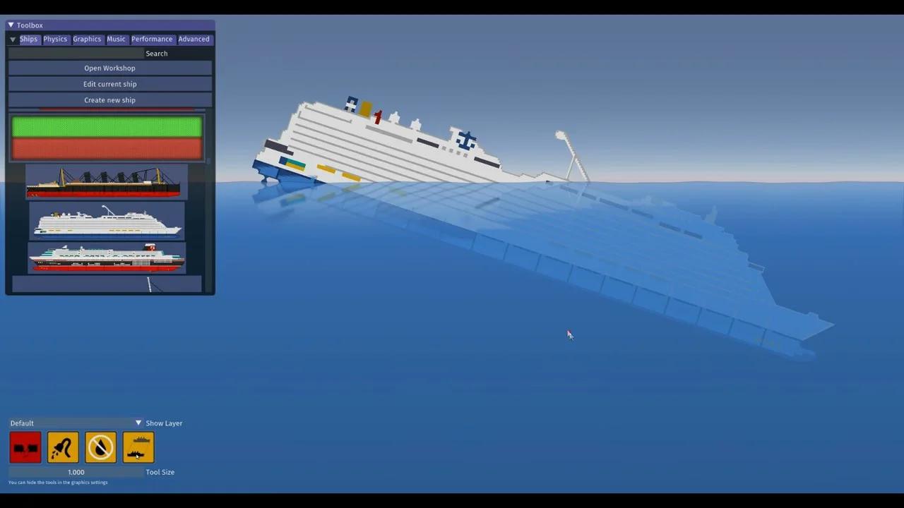 Sinking Simulator - Flooding the Quantum of the Seas