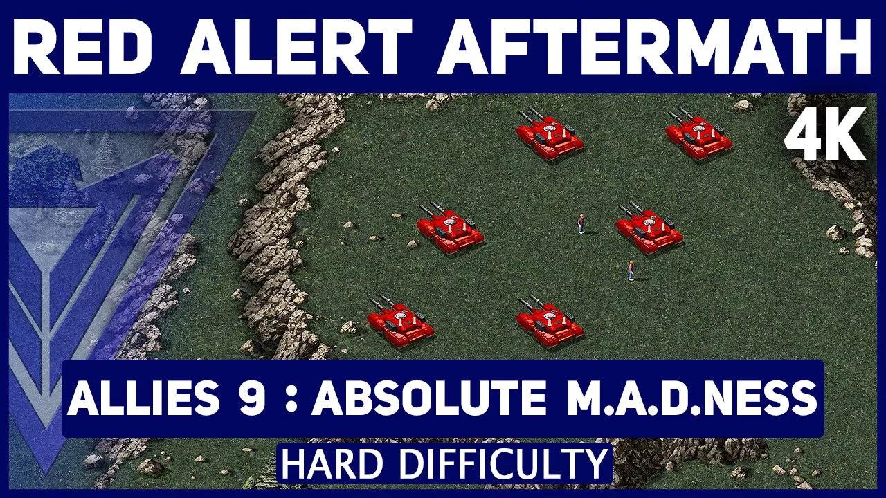 Red Alert Aftermath Remastered 4K - Allies Mission 9: Absolute M.A.D ...