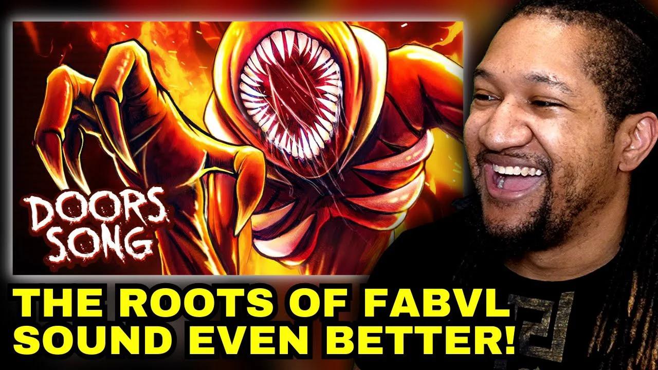 DOORS SONG - "Endless Nightmare" | FabvL (Roblox) | Reaction