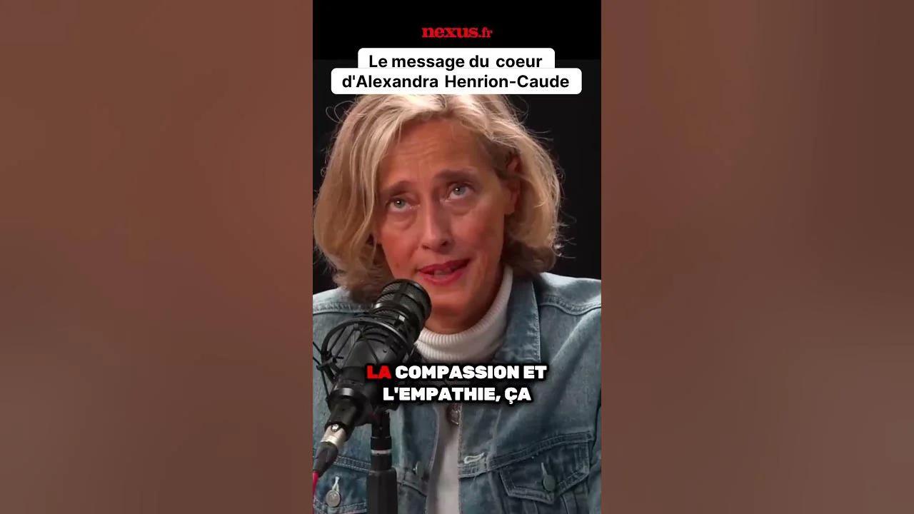 Le cri du coeur d'Alexandra Henrion-Caude